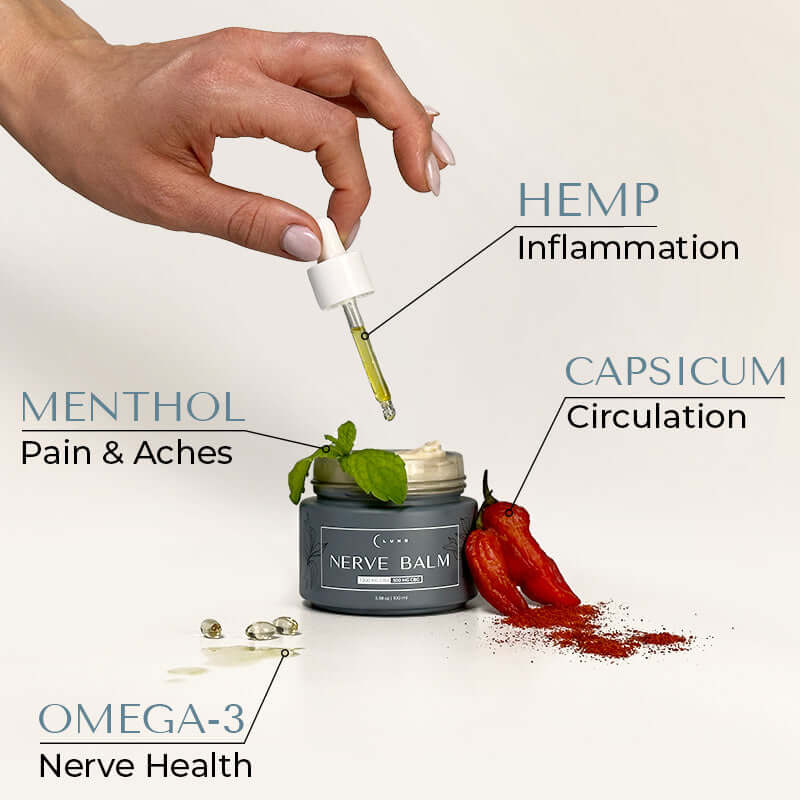 Nerve Balm | Bestselling Neuropathy Soothing Cream for Burning Feet