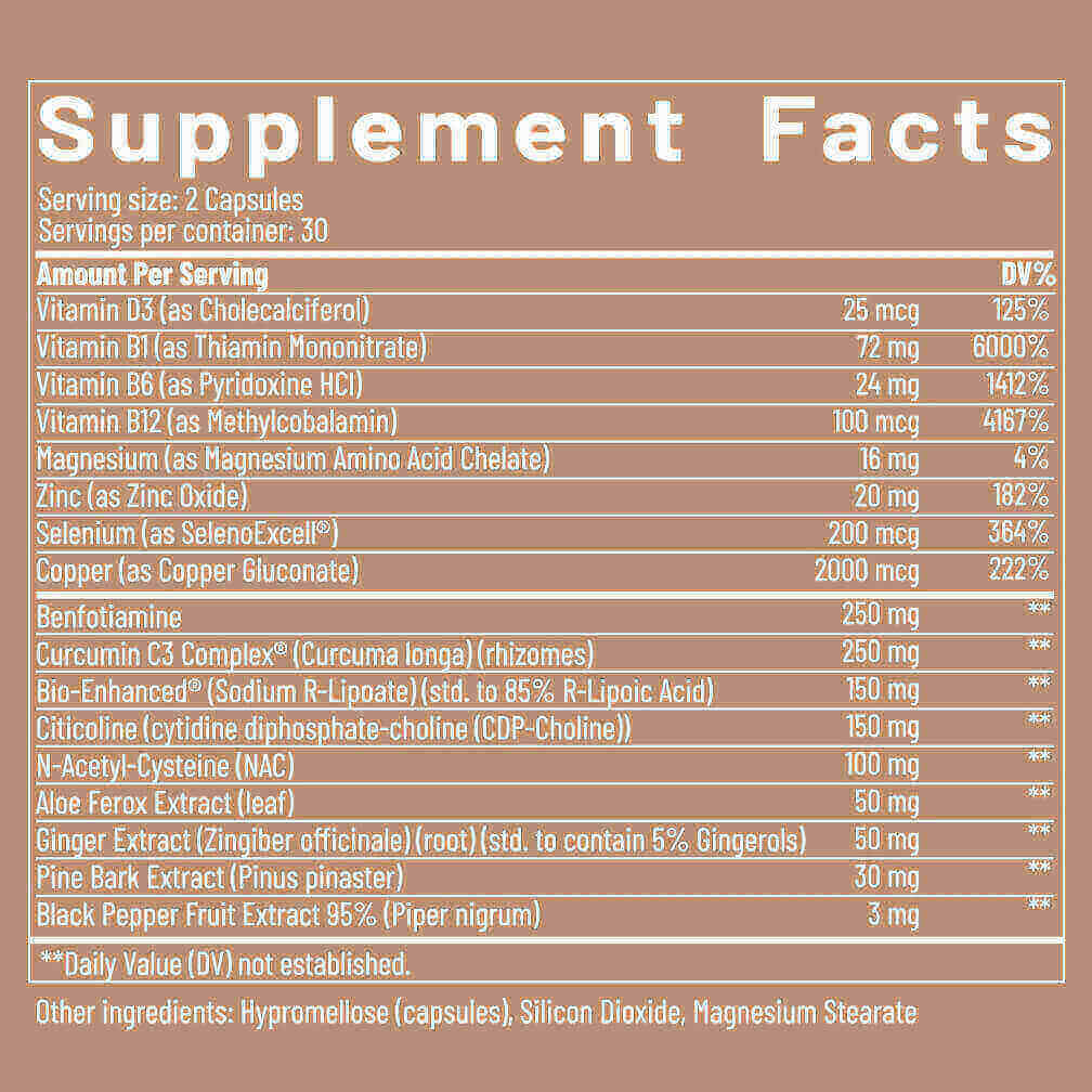 Nerve Matrix™ Nerve Pain Supplement | Order Neuropathy Supplements - Lune